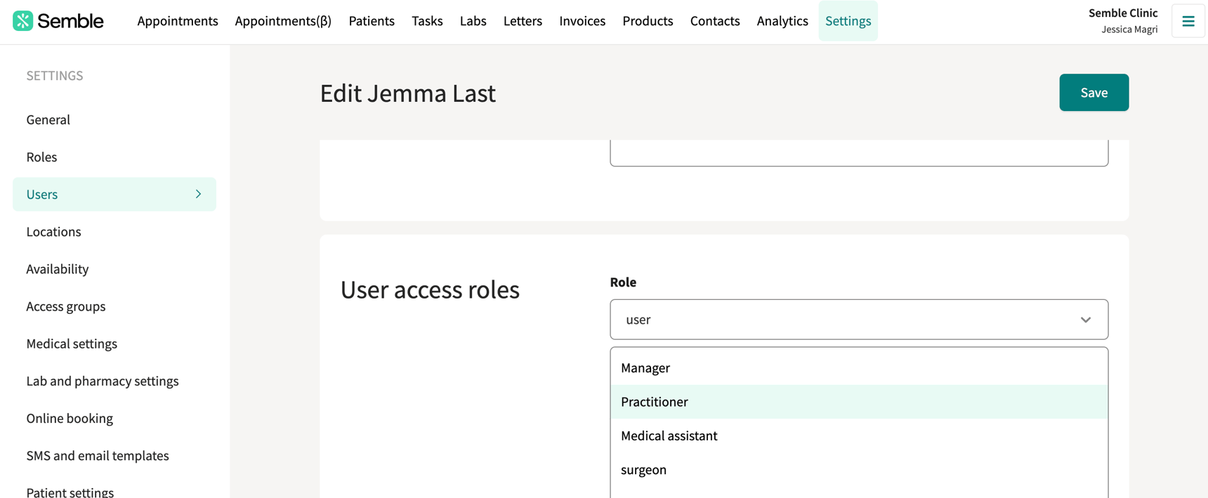 Overview of Roles