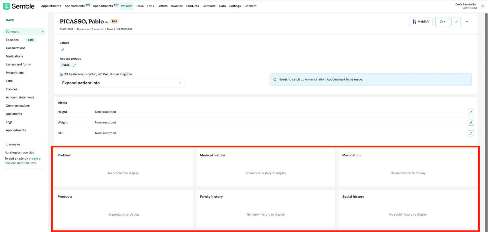 Overview of Medical Settings